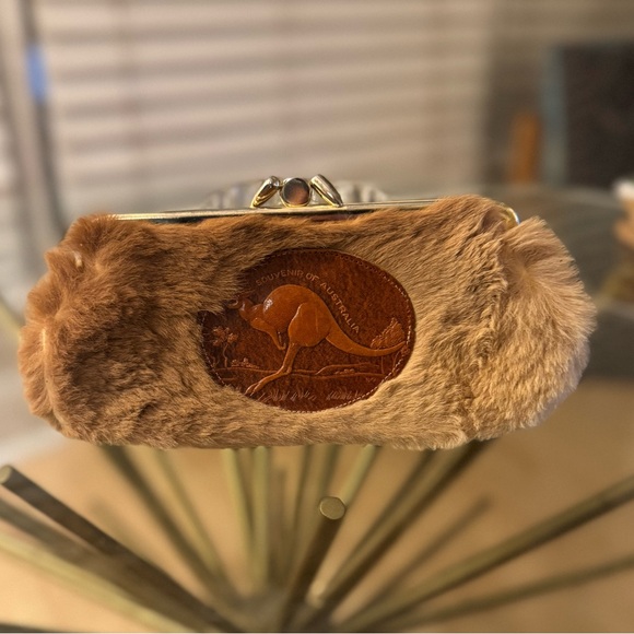 Bags | Vintage Kangaroo Fur Coin Purse Souvenir Of Australia | Poshmark
